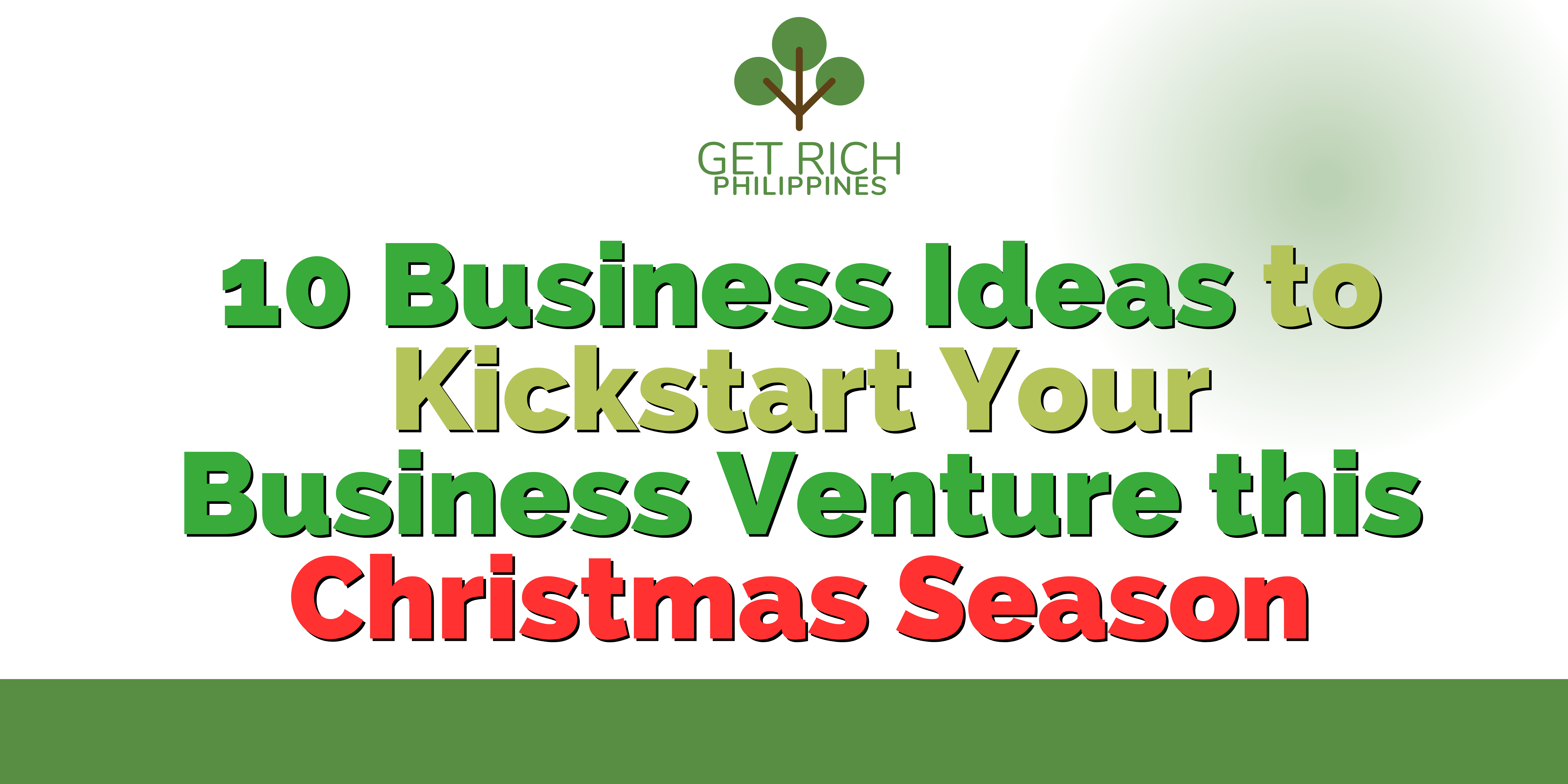 10 Business Ideas to Kickstart Your Business Venture this Christmas ...